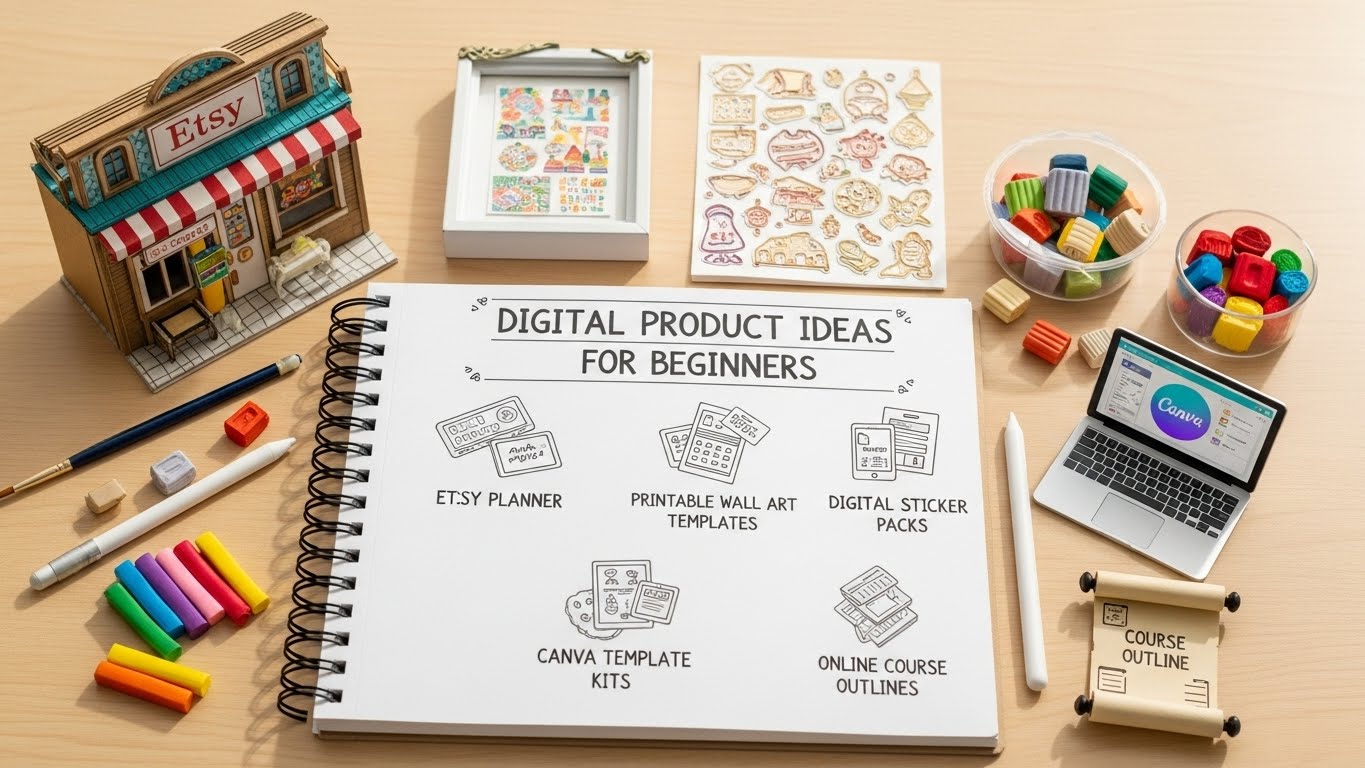 Best Digital Products for Beginners in 2026: Easy Ideas to Start ...