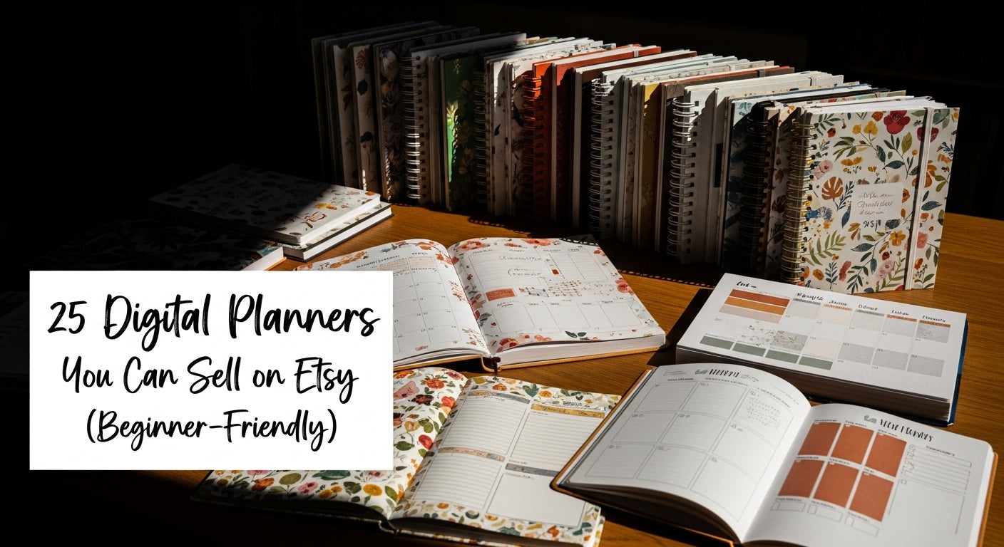 25 Beginner-Friendly Digital Planners to Sell on Etsy | High-Demand ...