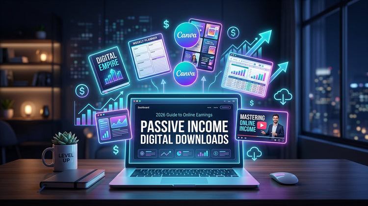 Best Digital Downloads for Passive Income (2026 Guide) | Top Ideas to ...
